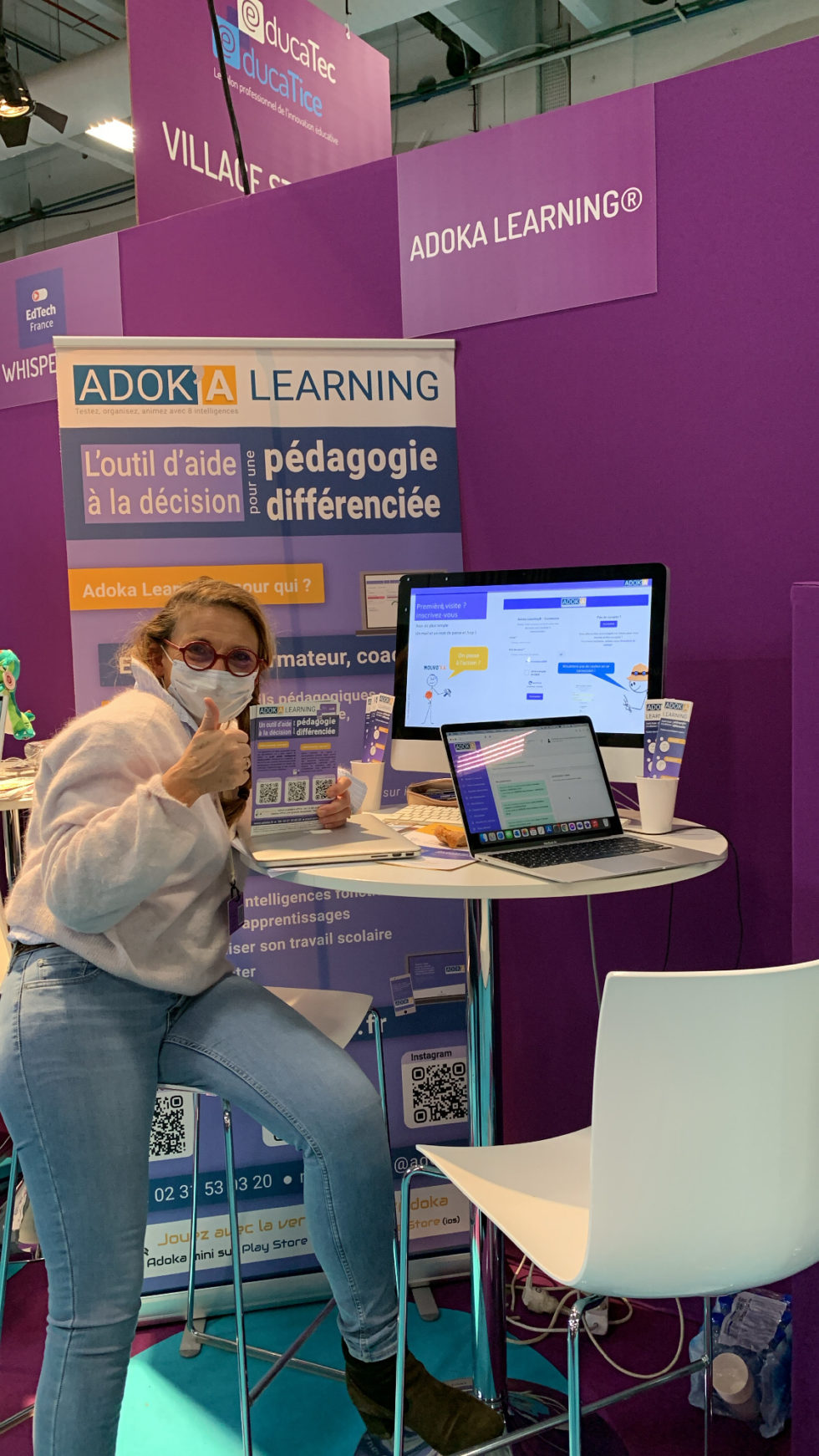 ADOK'A SUR ÉDUCATEC : Une première réussie ! - Le blog Amifor, centre ...